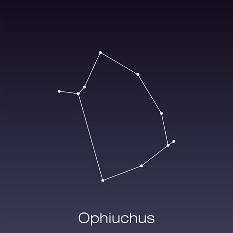 Constellation As It Can Be Seen By The Naked Eye Vector Art At Vecteezy