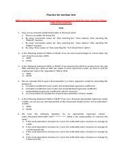 Practice Cs Test Docx Practice For Seminar Test NOTE These Tasks Are
