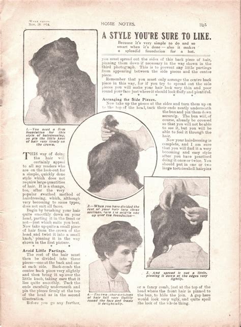 1910 Hairstyle Tutorial Vintage Hairstyles For Long Hair Historical