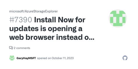 Install Now For Updates Is Opening A Web Browser Instead Of Doin The Update · Issue 7390