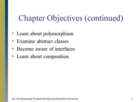 Chapter 11 Inheritance And Polymorphism Java Programming Program