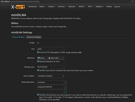 Minidlna And Ext4 Not Read Files Installing And Using Openwrt Openwrt Forum