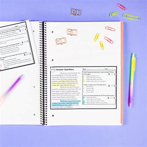 3rd Grade Reading Exit Tickets With Google Forms For Distance Learning