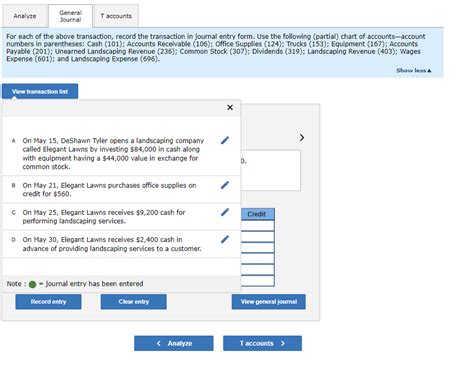 Solved QS 2 8 Algo Analyzing Transactions And Preparing Chegg Com