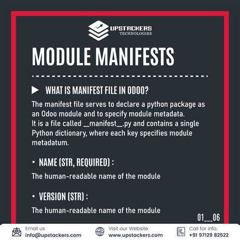 Odoo Odoomanifest Manifest Manifestfile Python Pythonprogramminglanguage