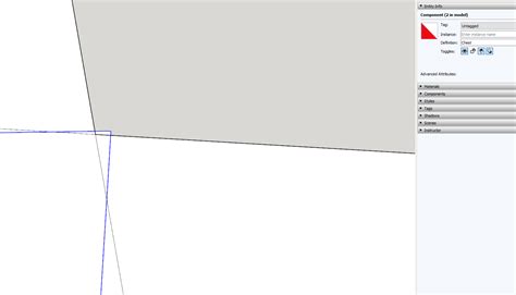 How To Rotate Rectangular Component Such That Two Edges Are Touching