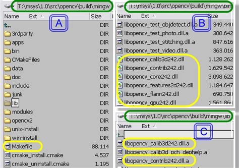 Netbeans 72 Mingw Installing For Opencv Stack Overflow