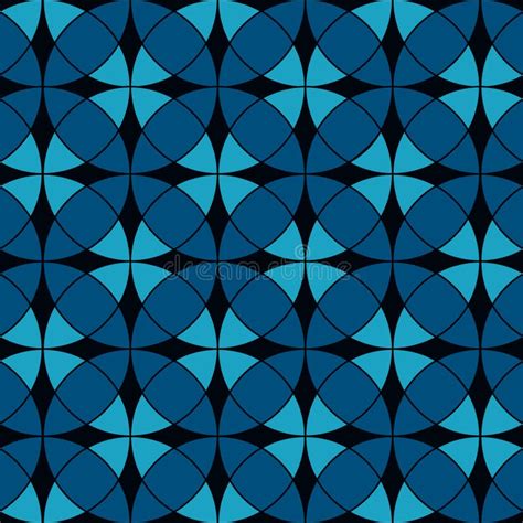 Abstract Geometric Seamless Vector Print Pattern Stock Vector Illustration Of Element Retro