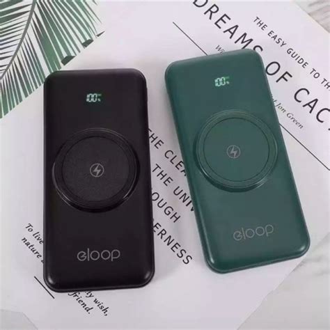 Eloop【2022รุ่นใหม่ล่าสุด】power Bank 30000mah ของแท้ 100 พาวเวอร์แบงค์ แบตสำรอง ความจุ 30000 Mah