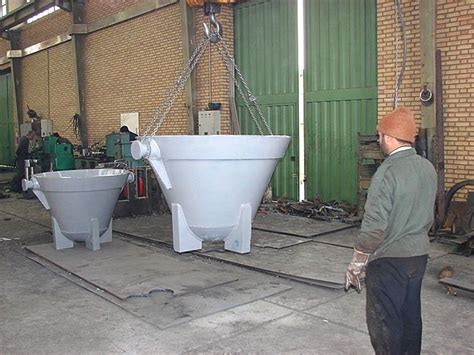 پاتیل‌های فولادی حمل مذاب سناماین