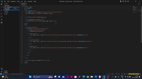 Ankit Kumar On Linkedin Bharatintern Html Css Js Webdevelopment Temperatureconverter Project