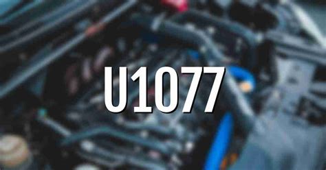 [solved] u1077 code fixing invalid primary id data