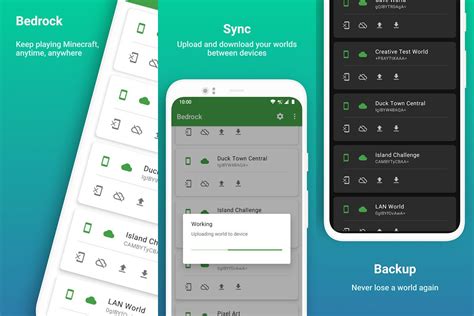 Bedrock Syncs Your Minecraft Worlds Between Your Android Devices