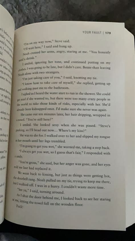 Your Fault Romance Books Quotes Book Quotes Faults Quote