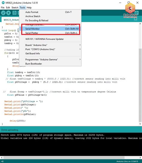 สอนใช้งาน Arduino เซ็นเซอร์วัดค่า Ph ของน้ำ E 201 C Ph Sensor Arduino
