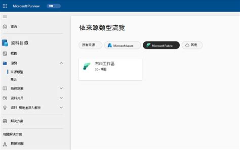 從 fabric 到 microsoft purview 的中繼資料和譜系 microsoft learn
