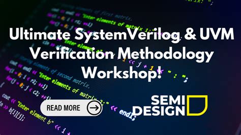 ultimate systemverilog and uvm verification methodology workshop linkedin