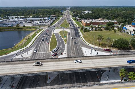 The First Double Median U Turn Intersection Mut In Florida Cmt Infrastructure Professionals