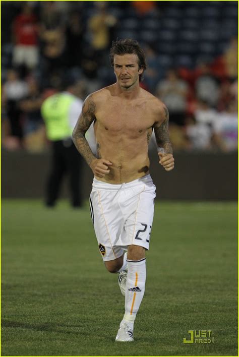 David Beckham Shirtless After Newcastle Jets Loss Photo 2498908