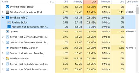 Windows 10 Runtime Broker