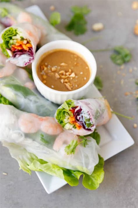 Fresh Shrimp Spring Rolls Recipe Cooking Lsl