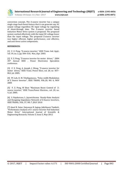 Simulation Of Z Source Inverter For Induction Motor Drive Pdf