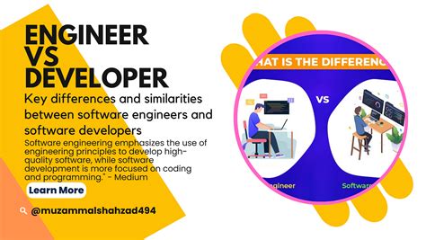 Software Engineer Vs Software Developer Understanding The Key
