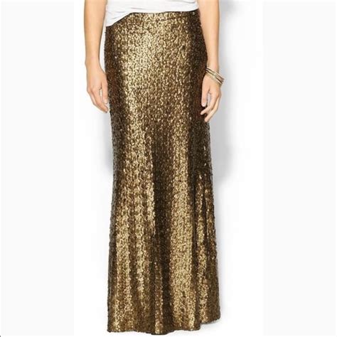 Sabine Skirts Sabine Floor Length Sequin Maxi Skirt Poshmark
