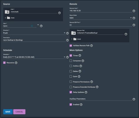 Backup Truenas To Synology Via Rsync Spencer S Blog