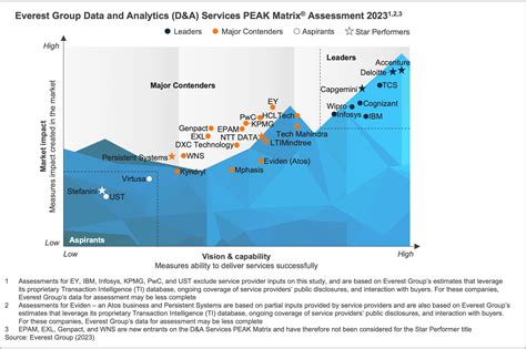 Data And Analytics Danda Services Peak Matrix® Assessment Everest Group
