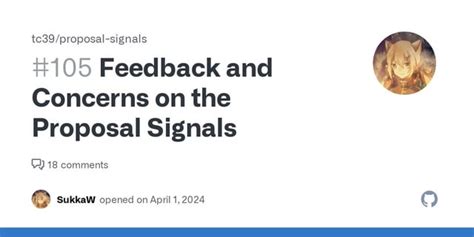 Feedback And Concerns On The Signals Proposal Rtheprimeagenreact
