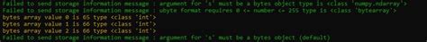 storage information message is giving me an error · issue 620