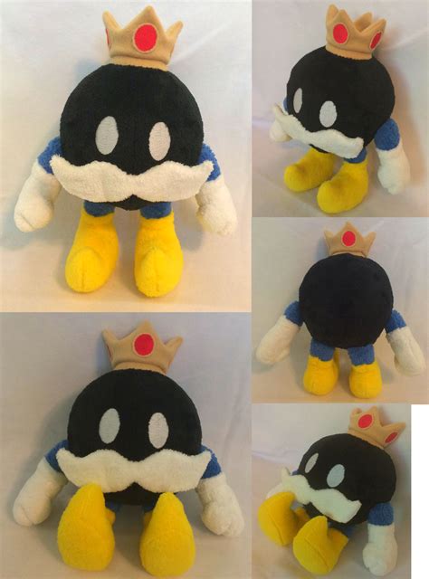 Mario King Bob Omb Plush By Plushbaecrafts On Deviantart