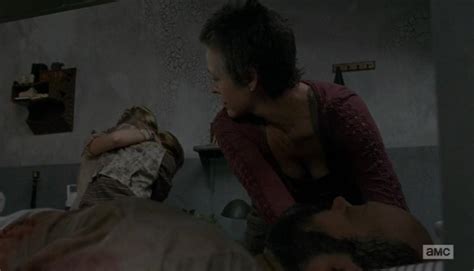Naked Melissa McBride In The Walking Dead