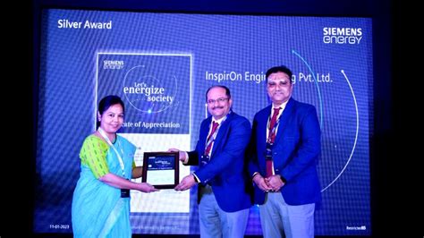 Nitin Shedage On Linkedin Inspiron Engineering Pvt Ltd Is Proud To Be Recognized With Silver