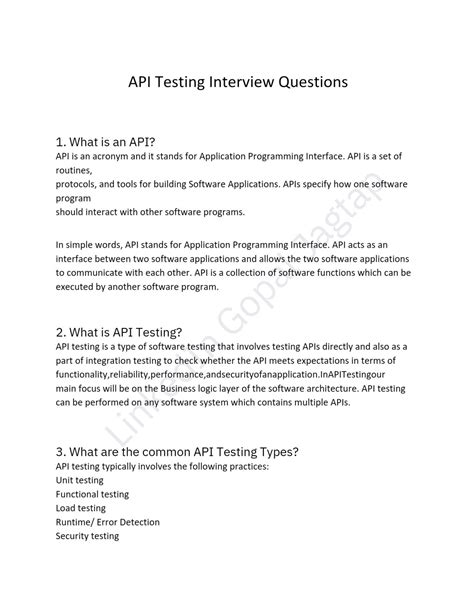 Gopal Jagtap On Linkedin Api Testing Interview Questions With Answers What Is Rest Api Rest Api