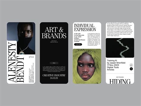 Layout Explorations By Júlia Gavaldà On Dribbble