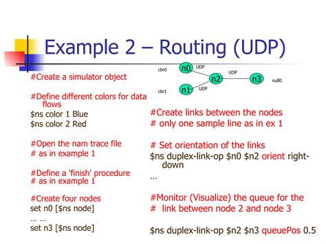 Ns 2 Network Simulator An Introduction Ppt