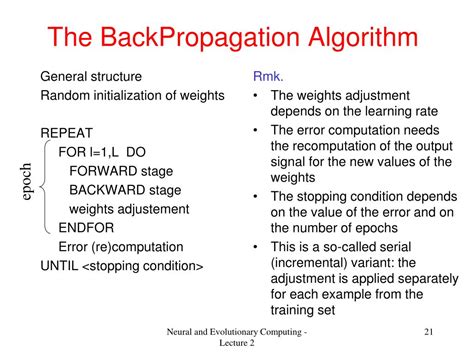 Ppt Feedforward Neural Networks Classification And Approximation Powerpoint Presentation Id
