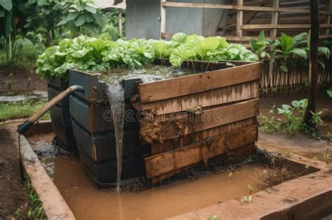 Composting System With Water Spray To Maintain Healthy Environment