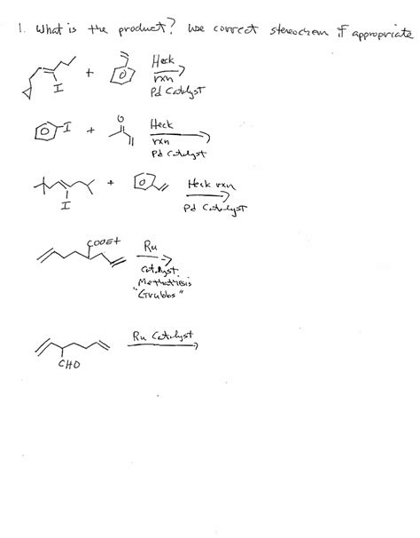 Solved What Is The Product Use Coroect Stereochem If