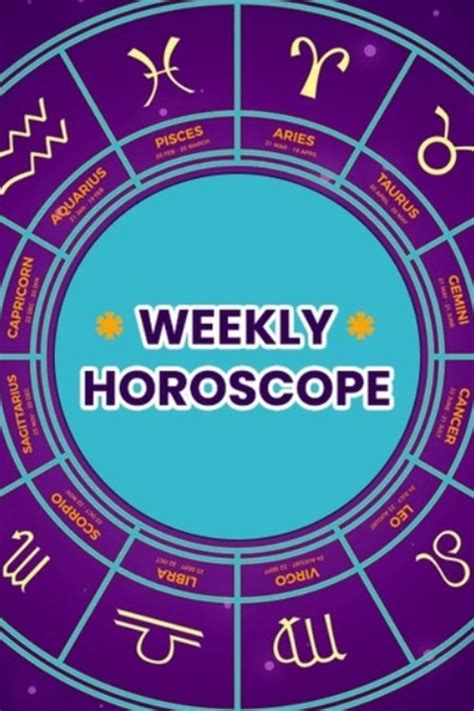 राशिफल Weekly Horoscope In Hindi
