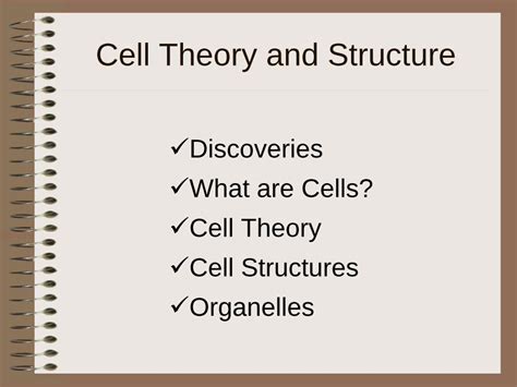Pdf Cell Theory And Structure Biology Dokumen Tips