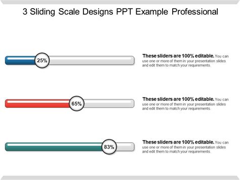 3 Sliding Scale Designs Ppt Examples Professional Presentation