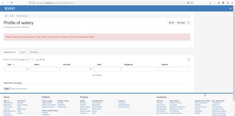 Error In Playground Wiki Infrastructure Xwiki Forum