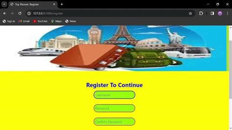 Ahmed Umar Khemis On Linkedin Cs50x Final Project Trip Plannerahmeduk
