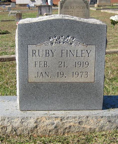 Ruby Finley 1919 1973 Monumento Find A Grave