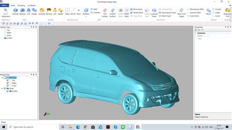 Pointshape Design Reverse Eng แปลงstl จาก สแกน 3มิติ เครื่องสแกน 3d
