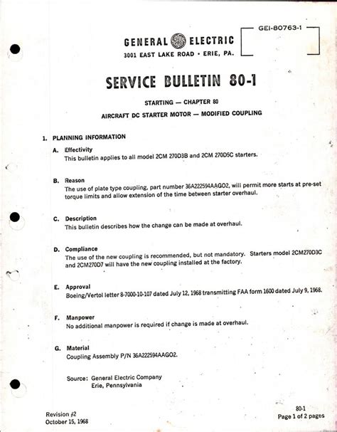 Aircraft Dc Starter Motor Modified Coupling Aircorps Library