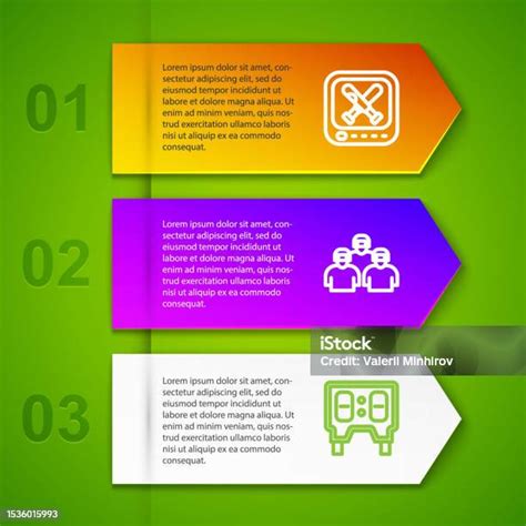 야구 경기 선수 팀 및 야구 기계 스코어 보드로 라인 모니터를 설정하십시오 비즈니스 인포그래픽 템플릿입니다 벡터 Championship에 대한 스톡 벡터 아트 및 기타